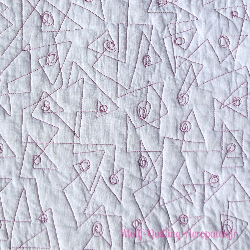Acropatch-motif-quilting-PICASSO TRIANGLE | Acropatch