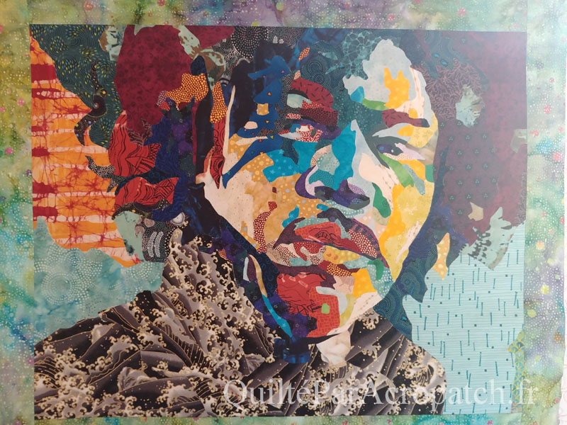 Panneau_mural-Portrait_Jimmy_Hendrix-Motif-Quilting-Vague-Fil_parme ...